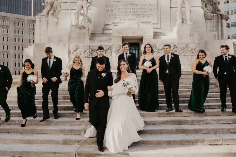 Madi + Adam’s Indianapolis Wedding | marissaraephotography.com
